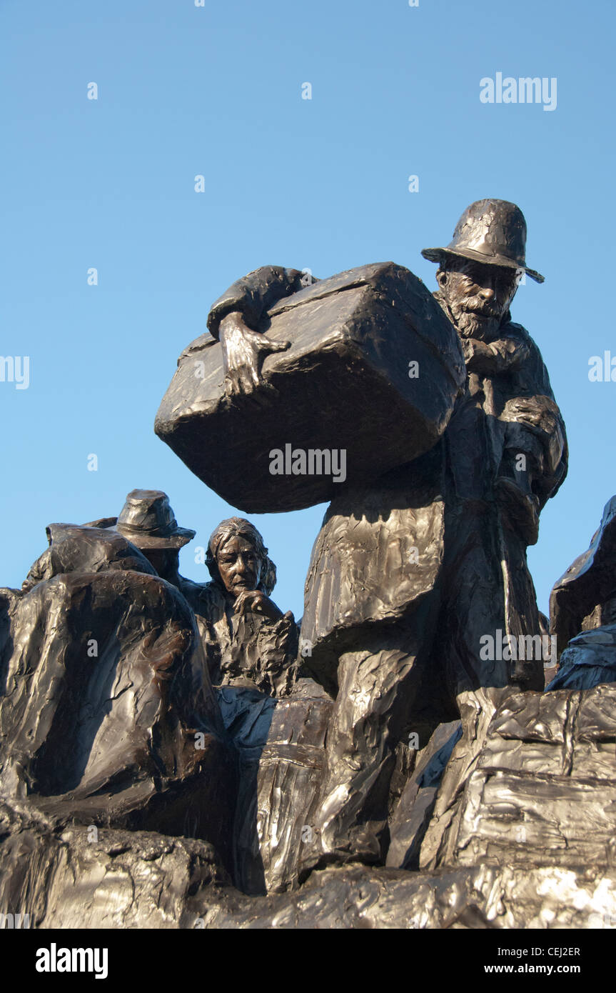 Pennsylvania, Philadelphia. Penn's Landing, The Irish Memorial Stock ...
