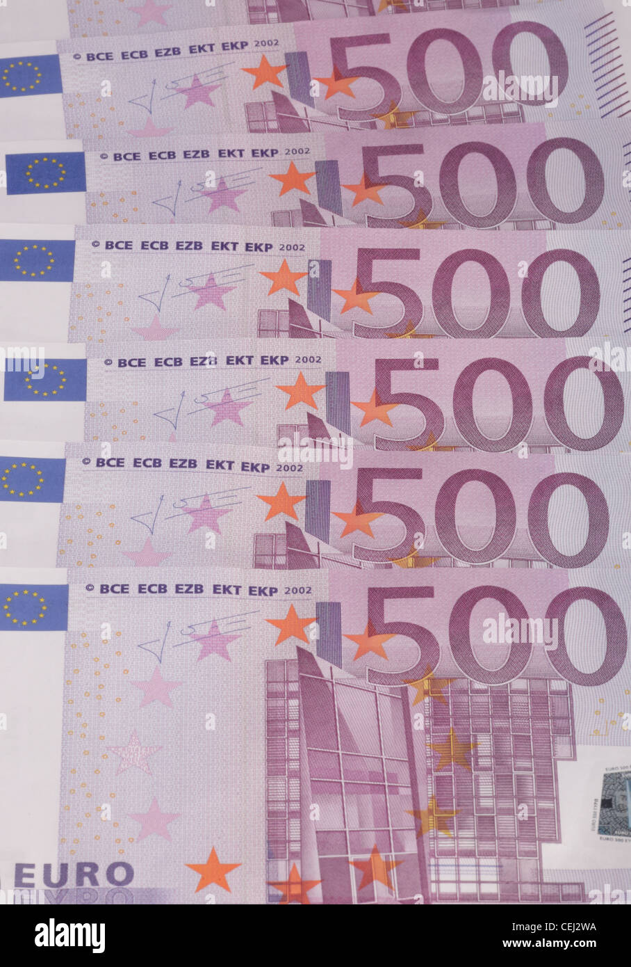 europe euros banknote of hundreds Stock Photo - Alamy