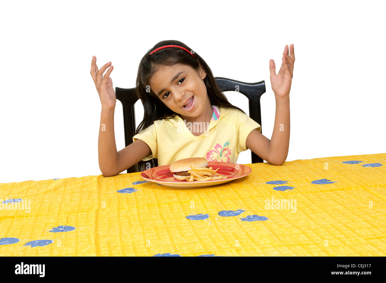 a girl eating Stock Photo - Alamy
