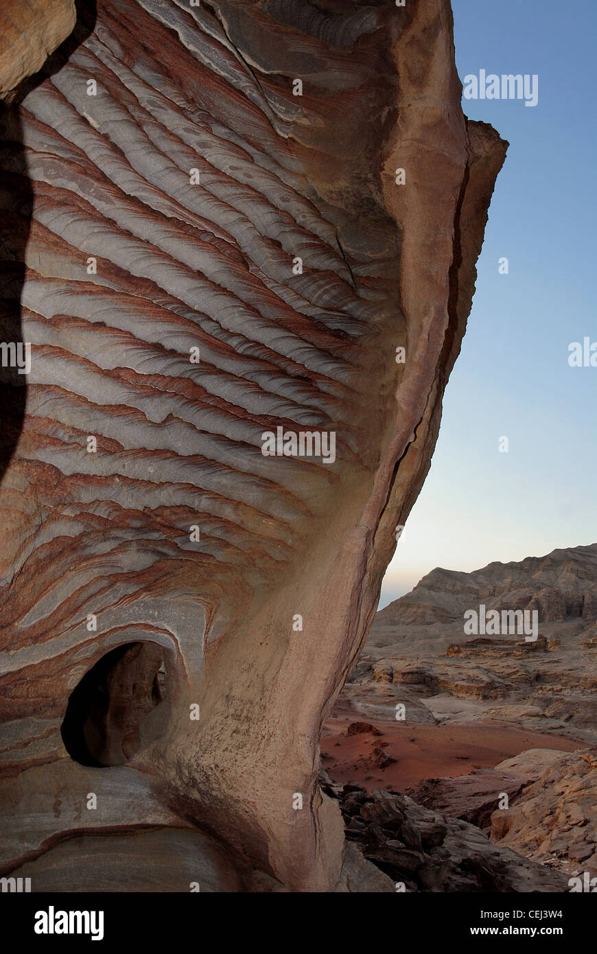 Desert sandstone view Stock Photo - Alamy