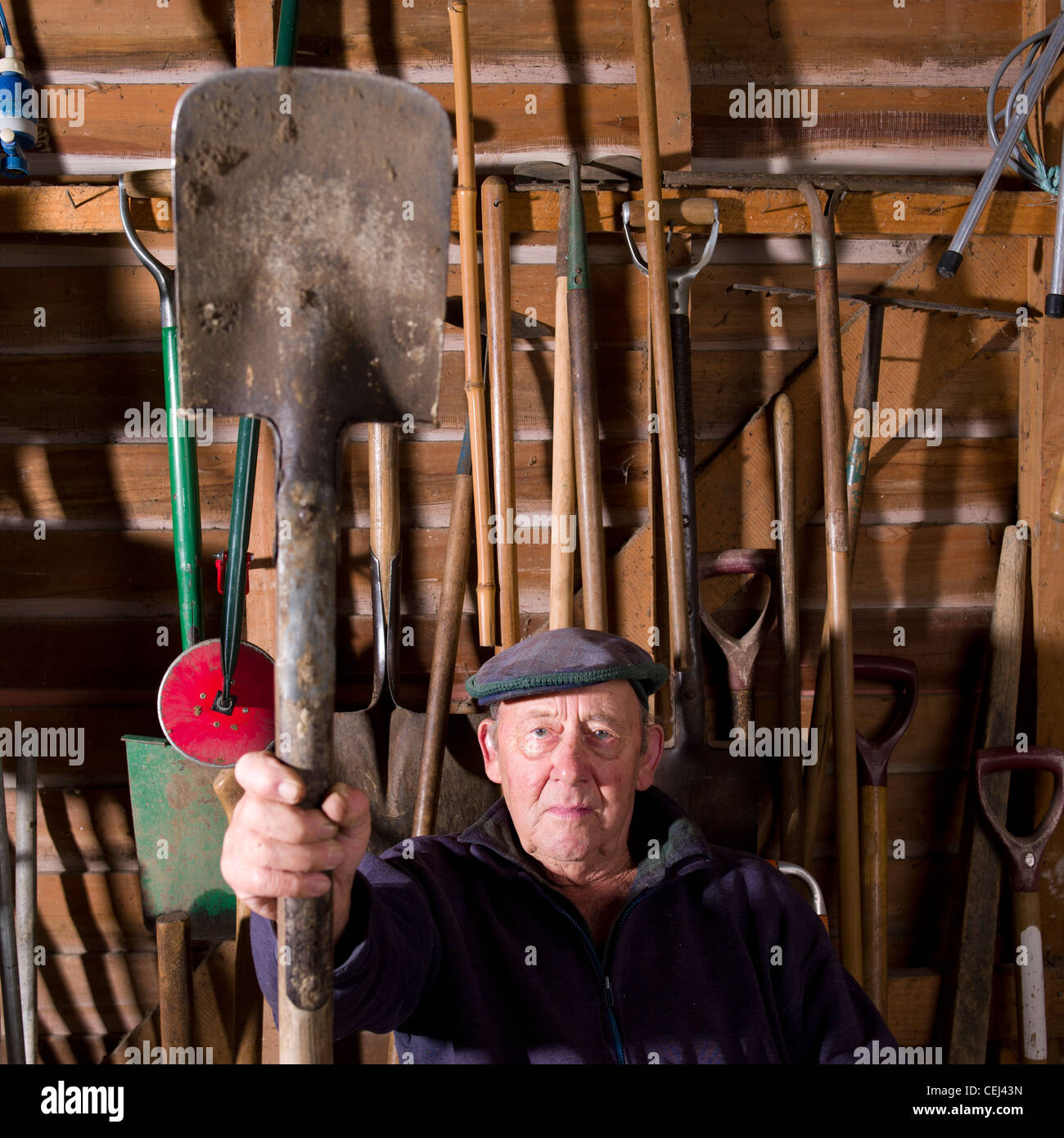 Tool shed interior hi-res stock photography and images - Alamy