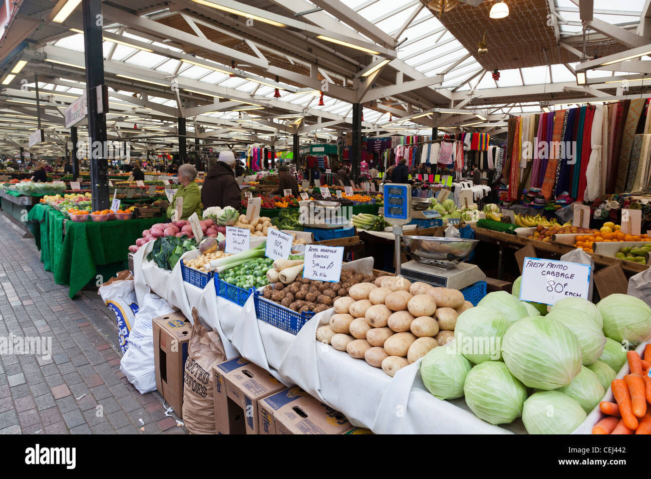 Leicester market hi-res stock photography and images - Alamy