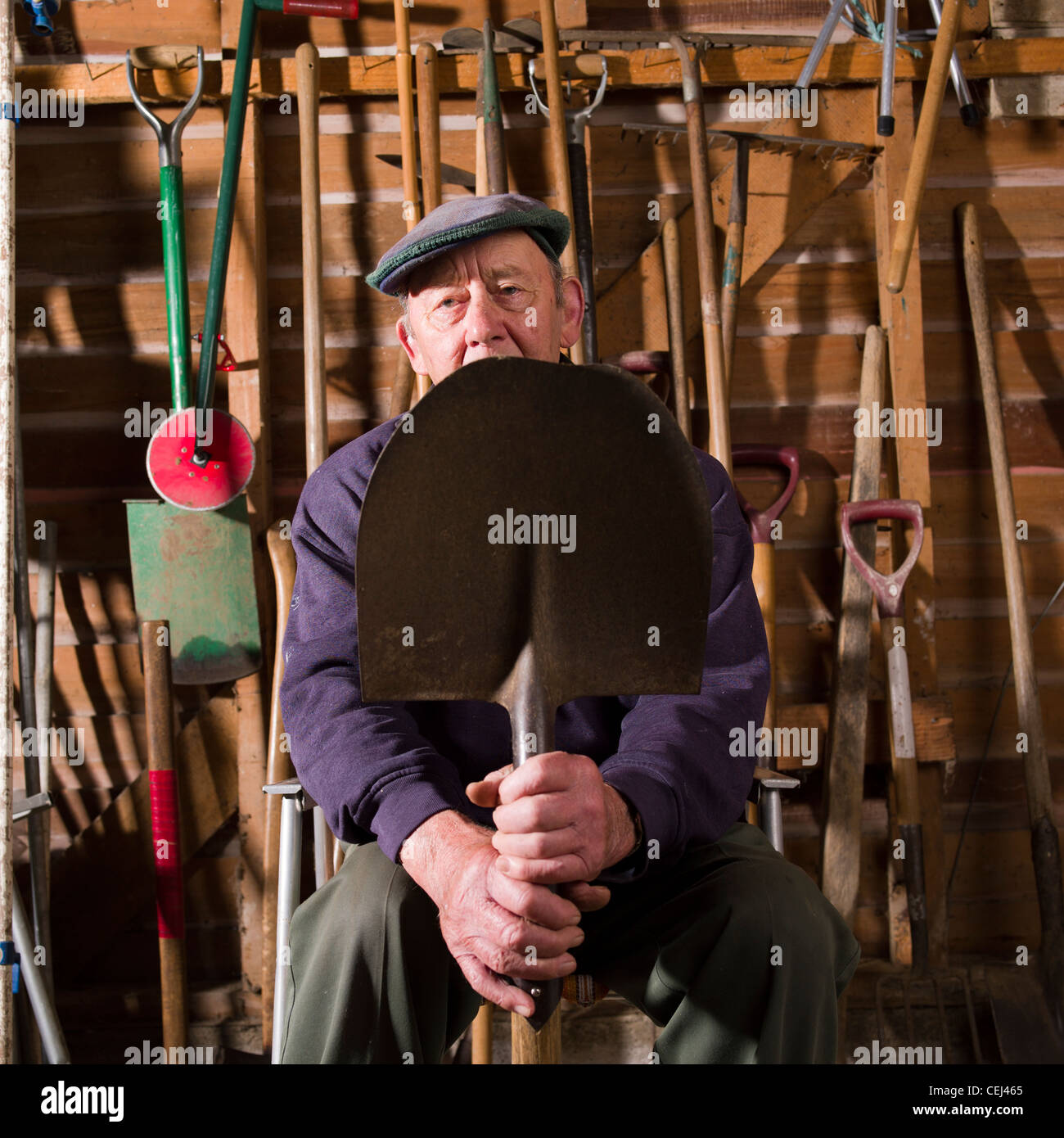 Inside tool shed hi-res stock photography and images - Alamy