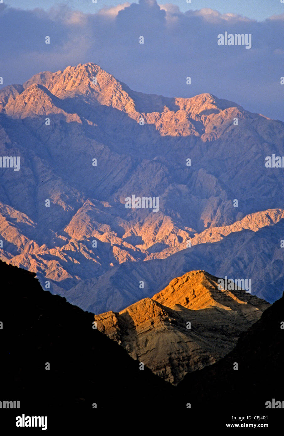 Negev desert. Eilat Mts, Israel Stock Photo - Alamy