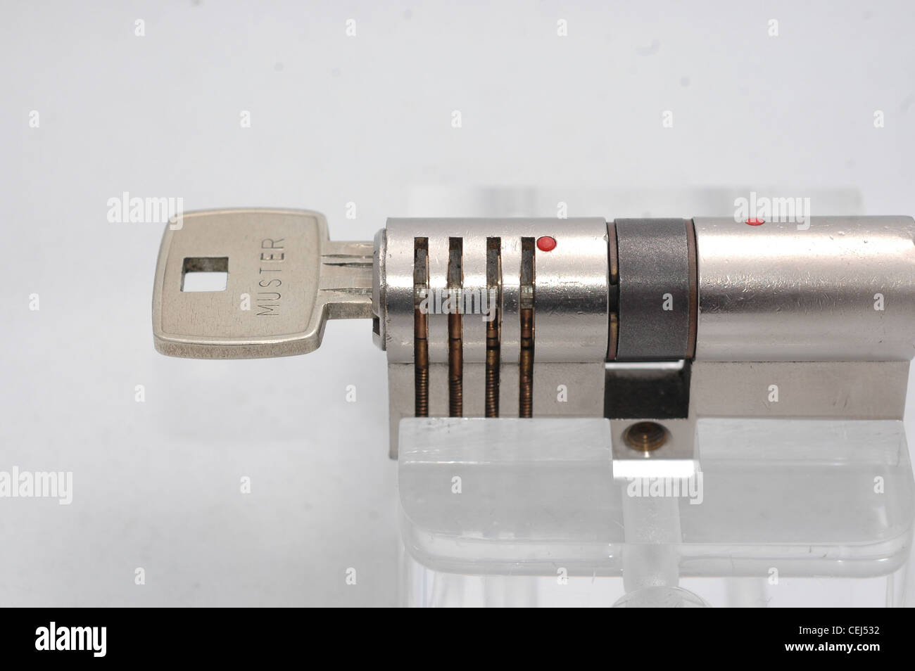 Dom IX 5KG Cutaway Lock Stock Photo - Alamy