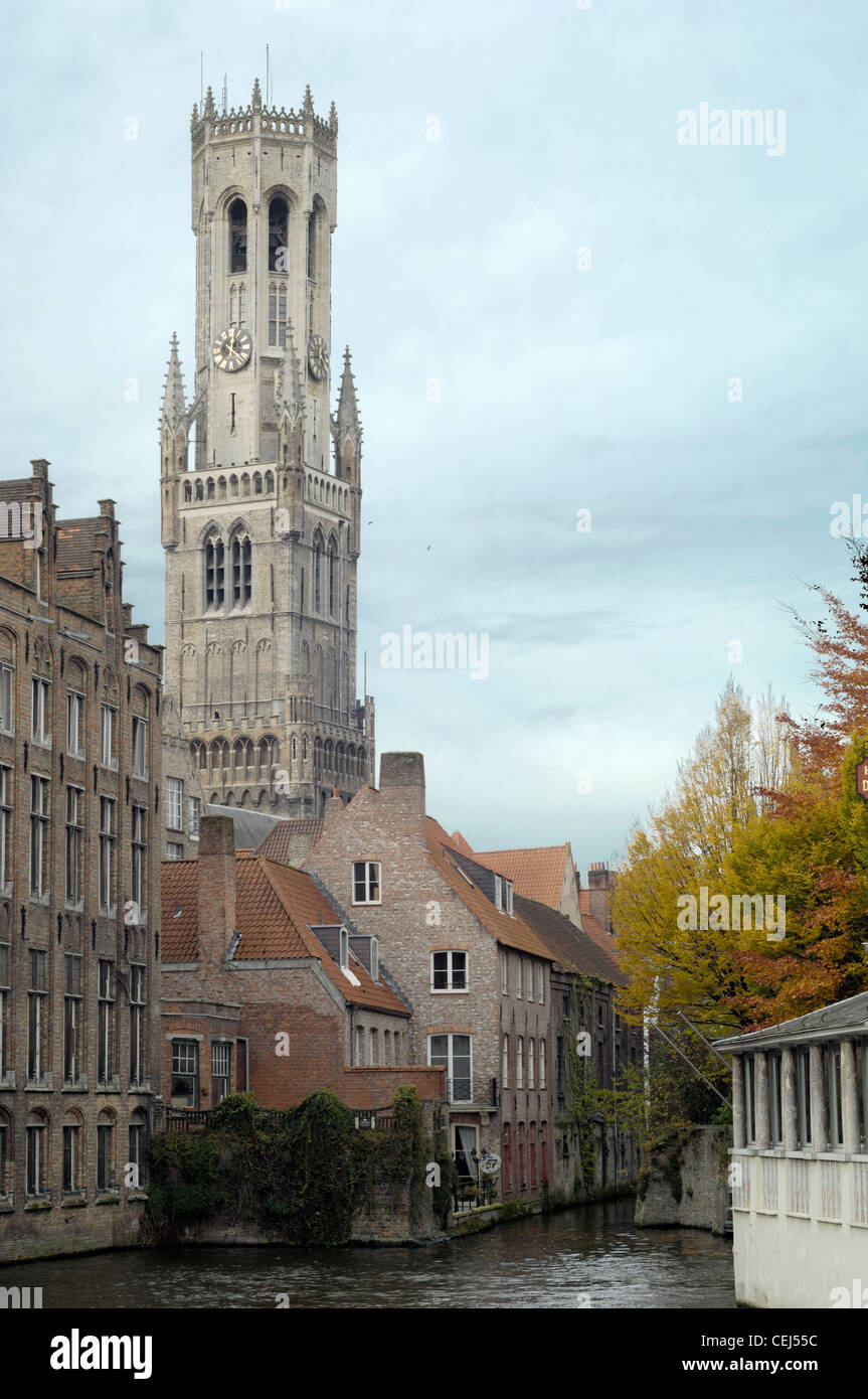 Brugge belfry tower hi-res stock photography and images - Alamy