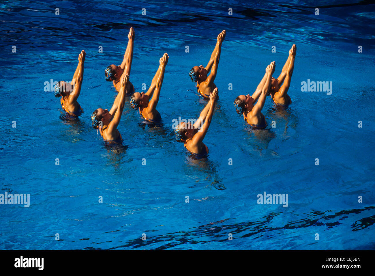 Team Synchronized Swimming competition at the 1994 World Aquatic ...