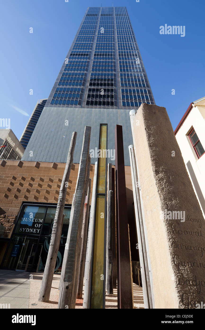 Edge of the Trees sculpture by Janet Laurence and Fiona Foley and ...