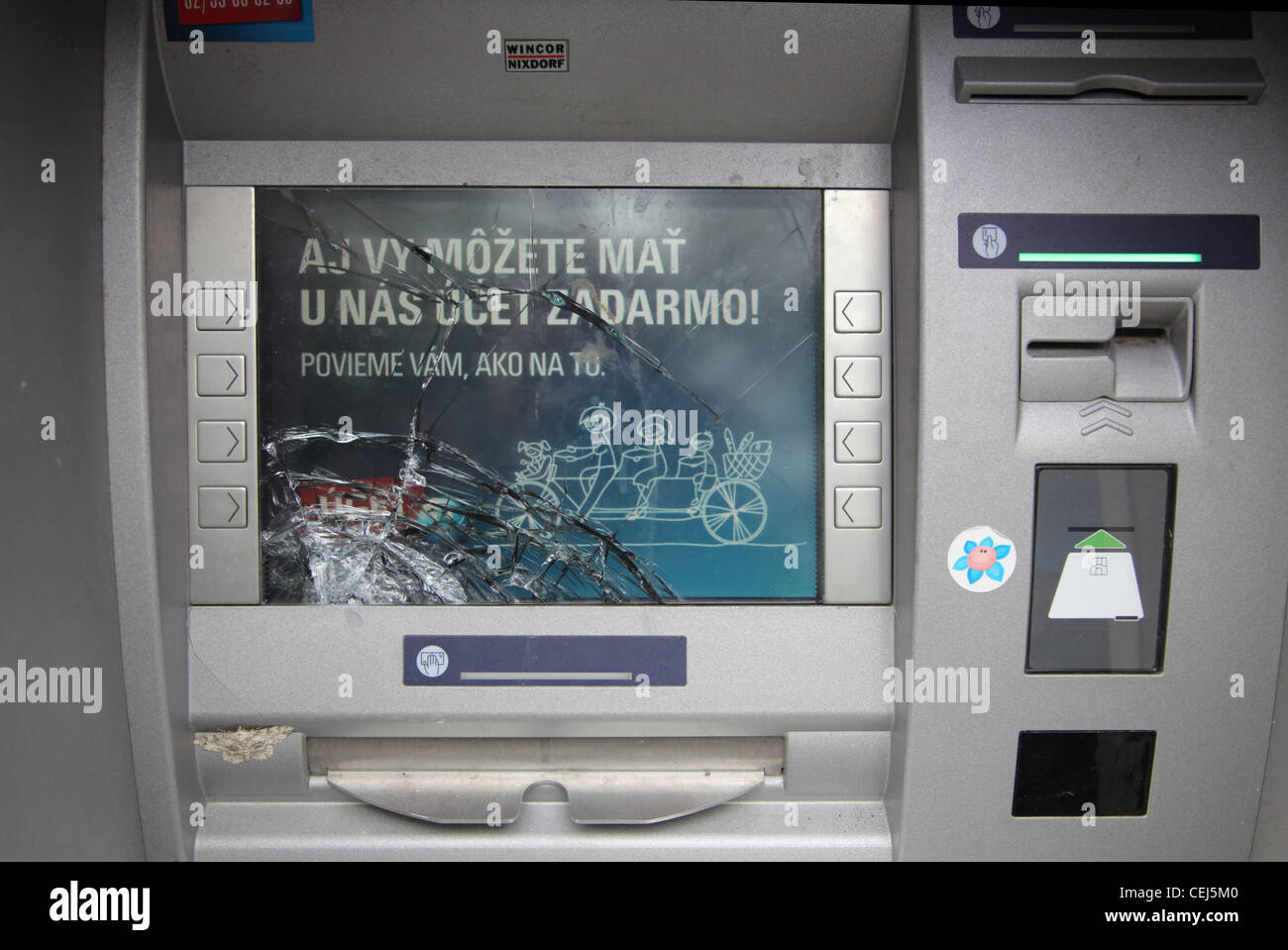 Destroyed cash machine hi-res stock photography and images - Alamy