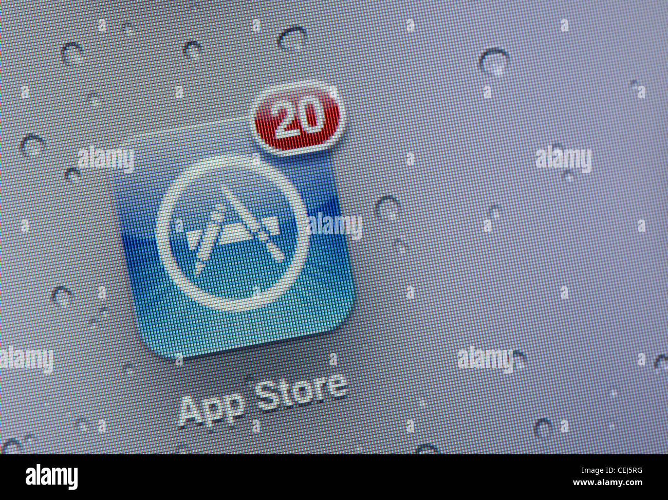App store logo hi-res stock photography and images - Alamy