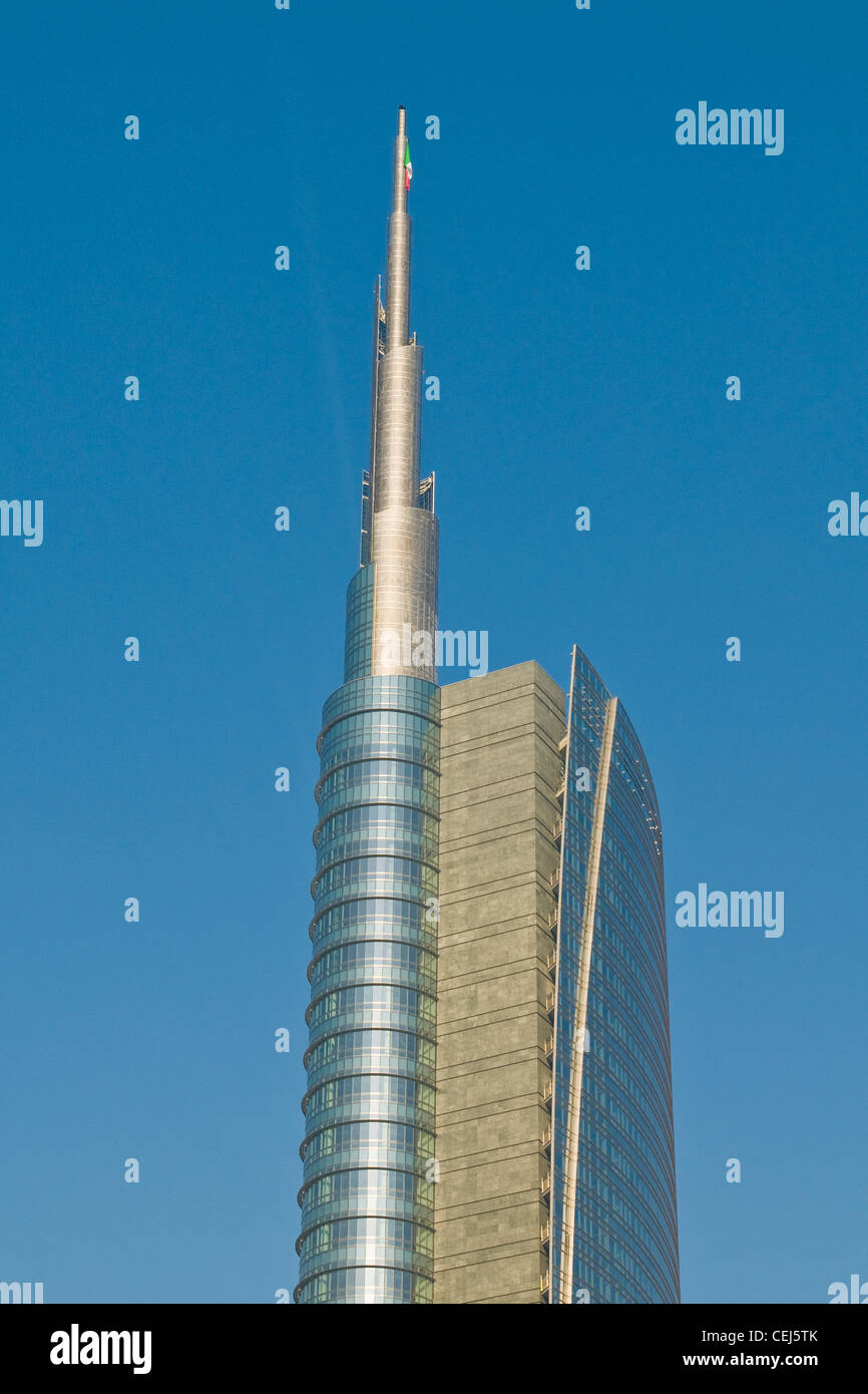 Hines Tower Cesar Pelli A, Porta Garibaldi Area, Milan, Lombardy, Italy ...