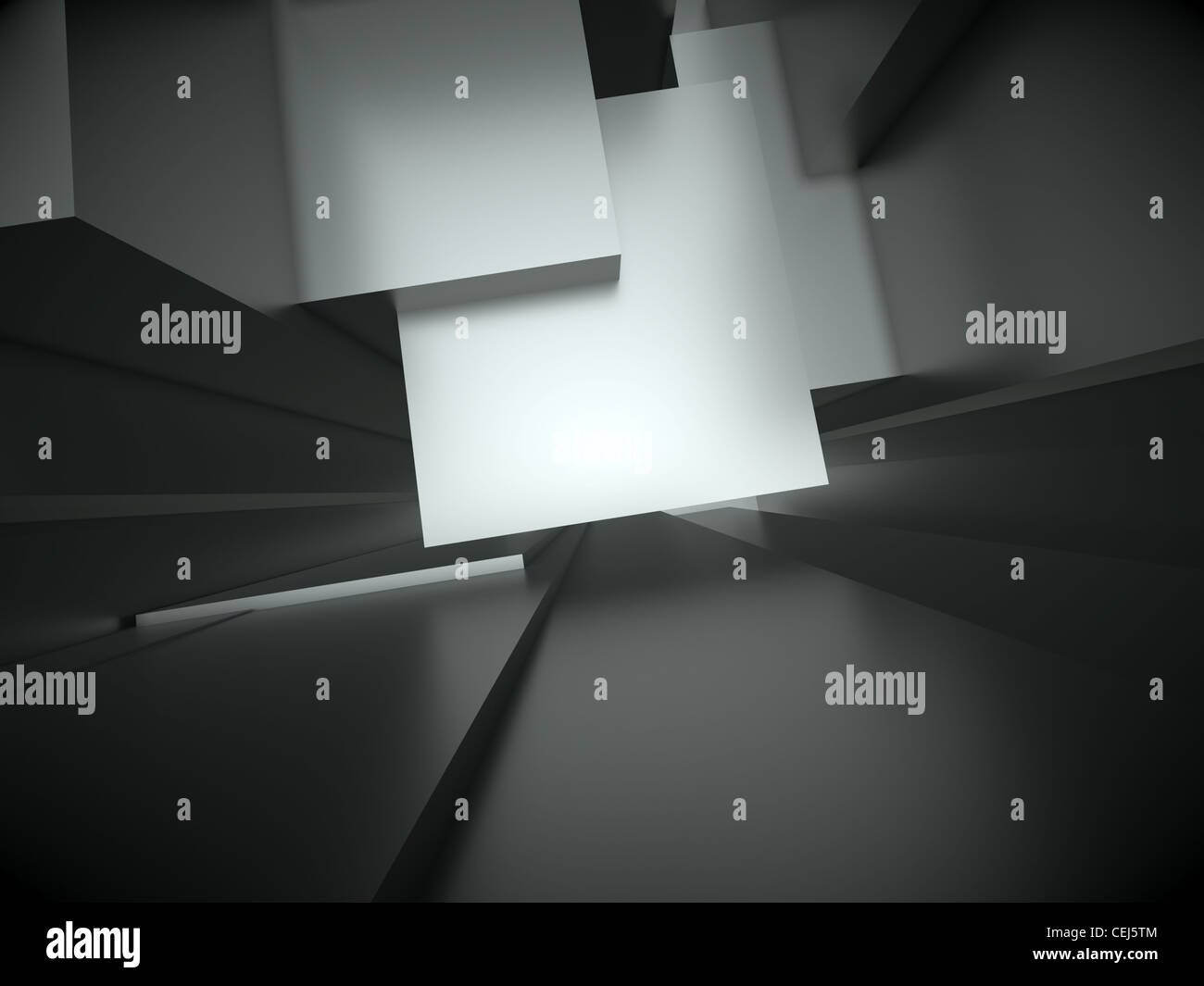 An abstract 3d architectural design Stock Photo - Alamy