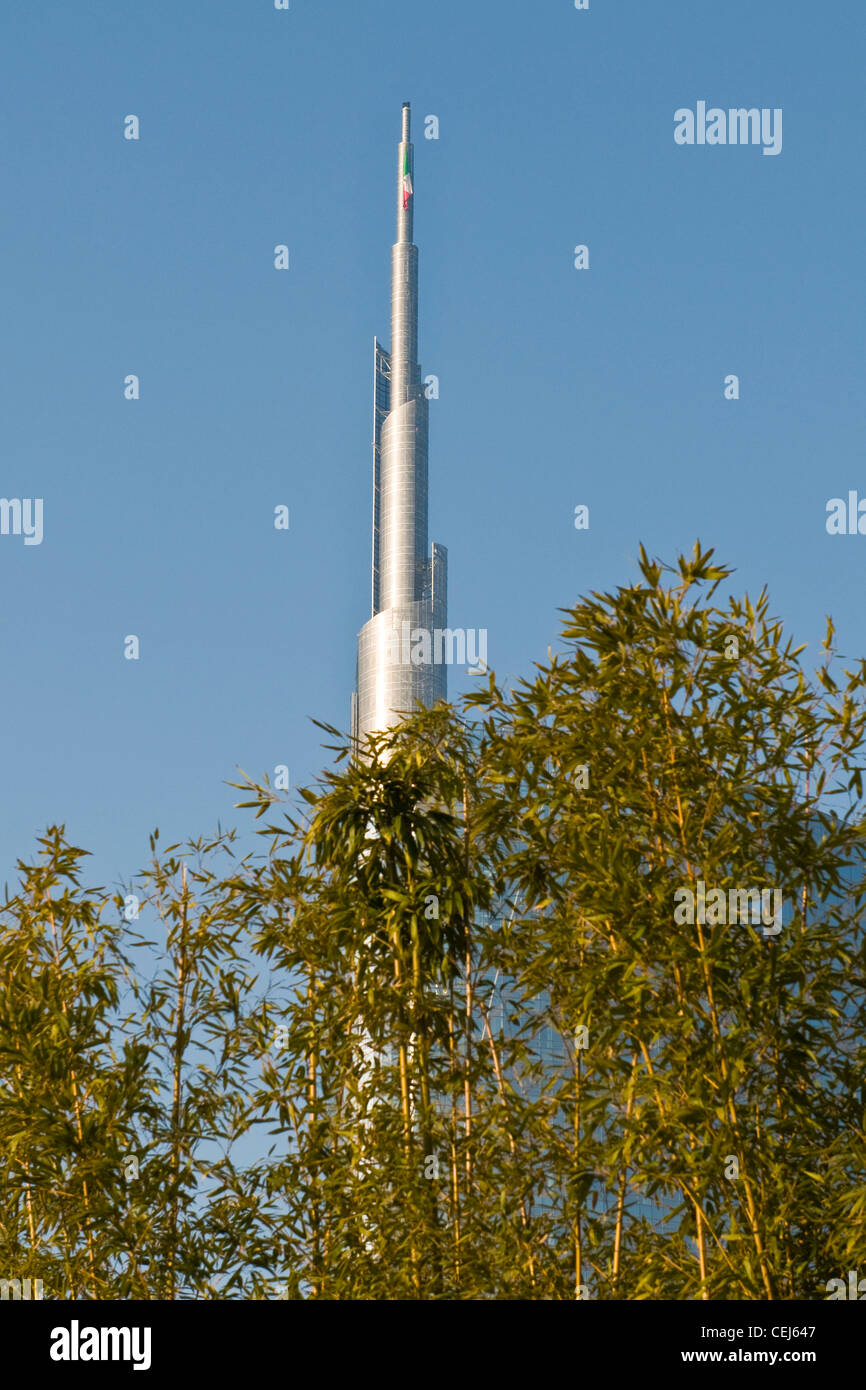 Hines Tower Cesar Pelli A, Porta Garibaldi Area, Milan, Lombardy, Italy ...