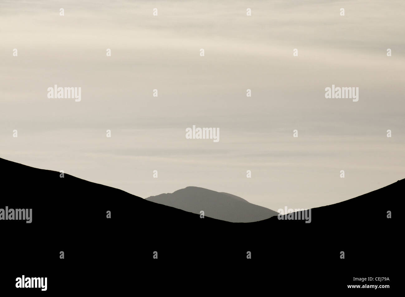 The Snowdon hills above Llanberis Stock Photo - Alamy