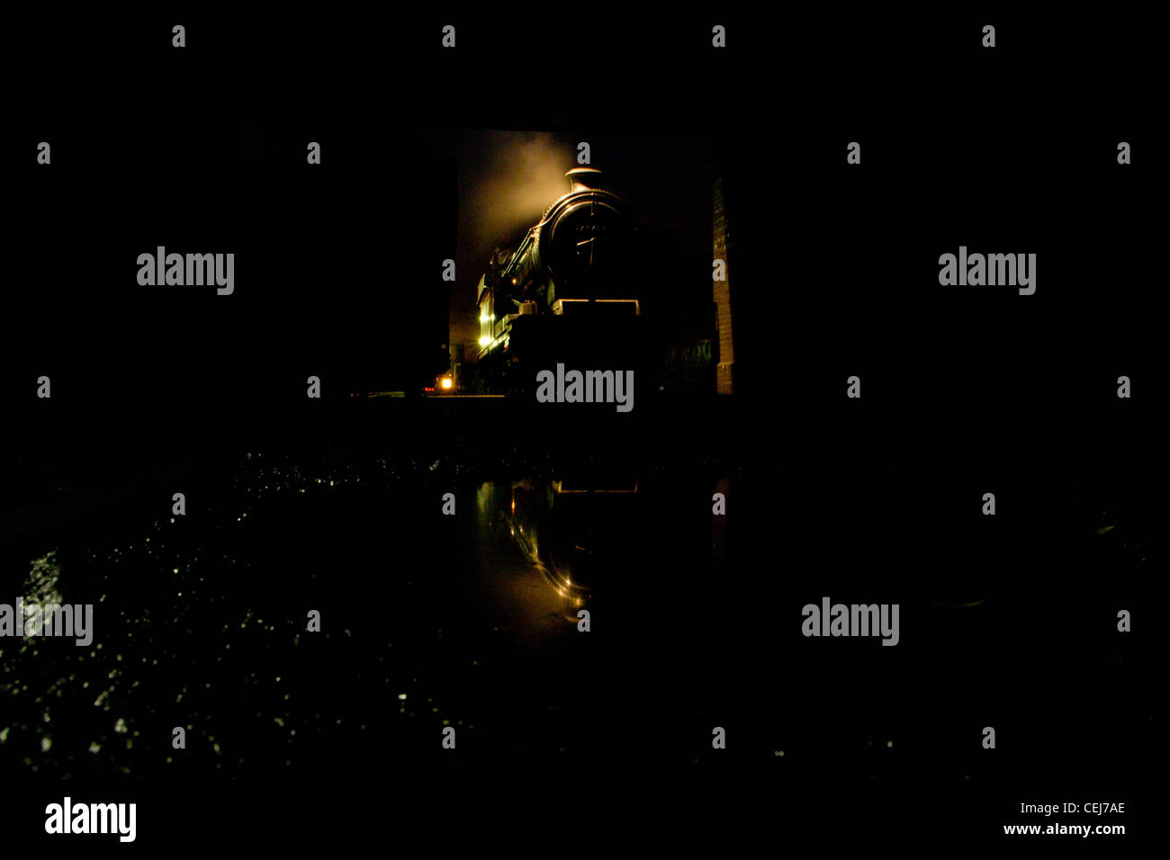 34007 "Wadebridge" and 63601 on Loughborough locomotive engine shed ...