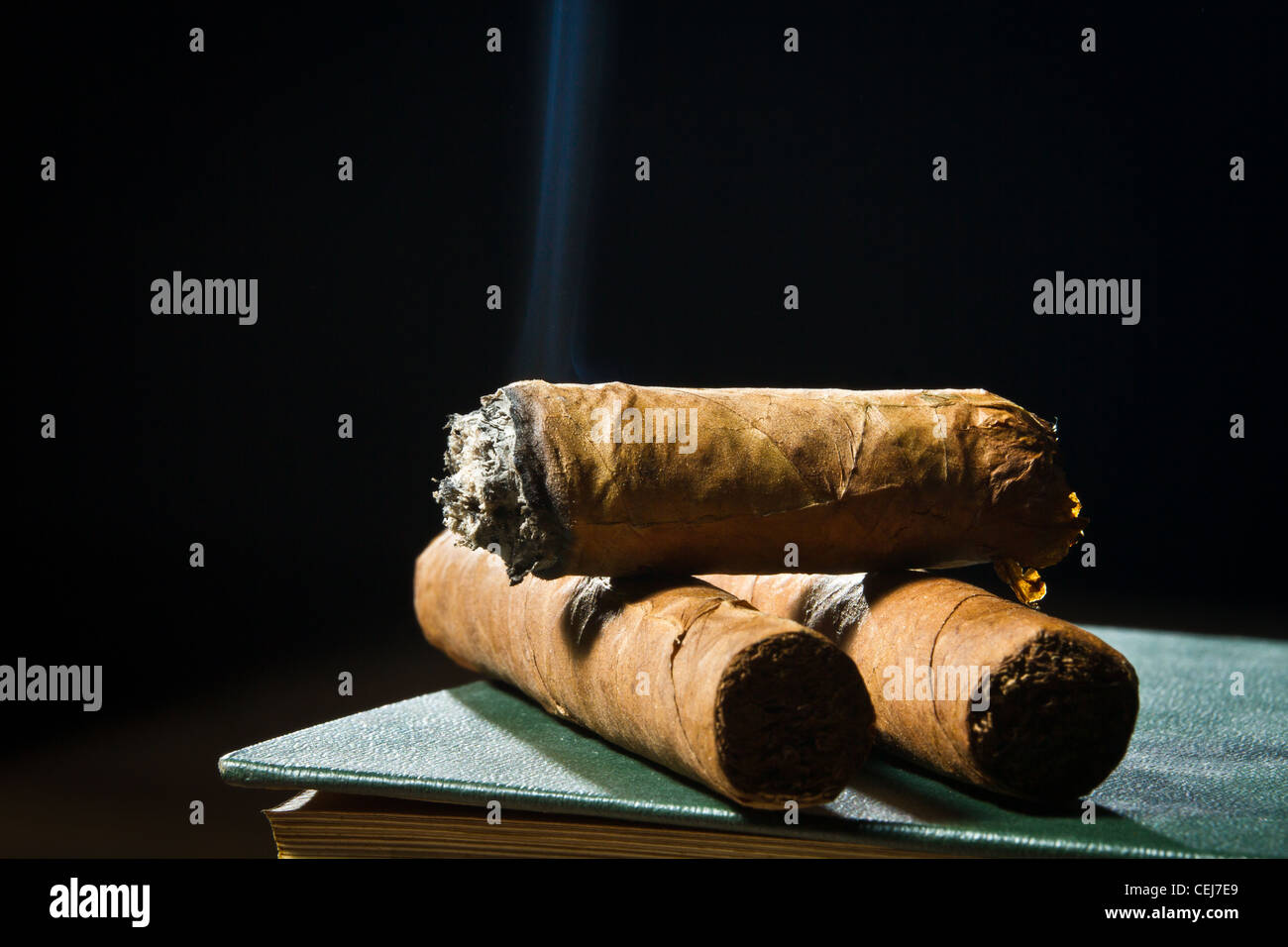 Leather cigar hi-res stock photography and images - Alamy