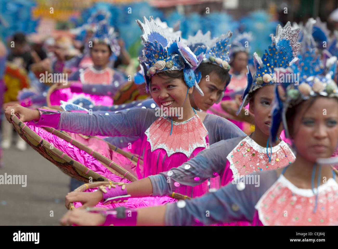 Sinulog grande parade hi-res stock photography and images - Alamy