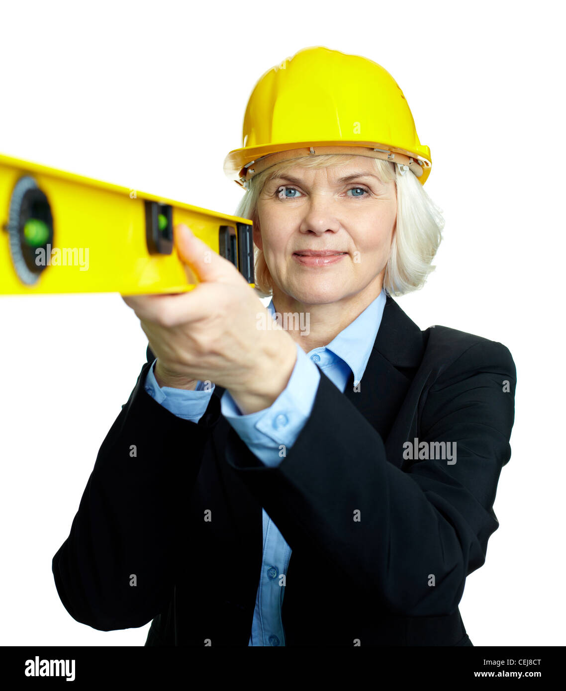 Portrait of confident architect looking at camera Stock Photo - Alamy