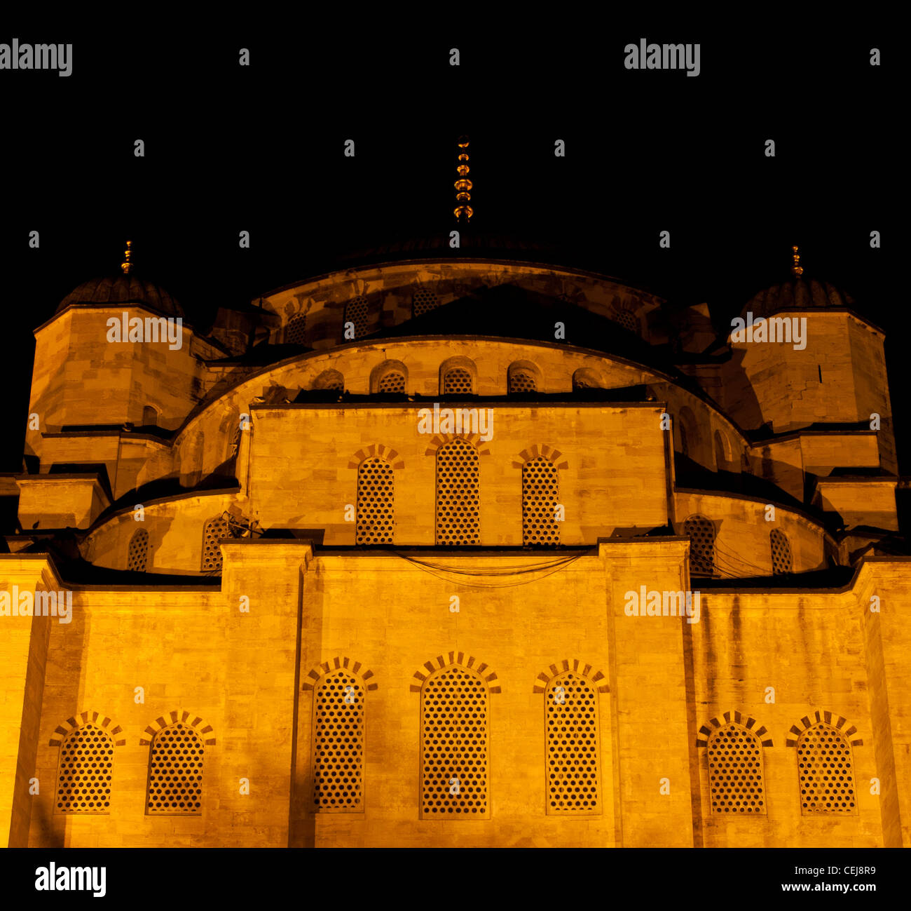 Blue Mosque at night, Sultanahmet, Istanbul, Turkey Stock Photo - Alamy