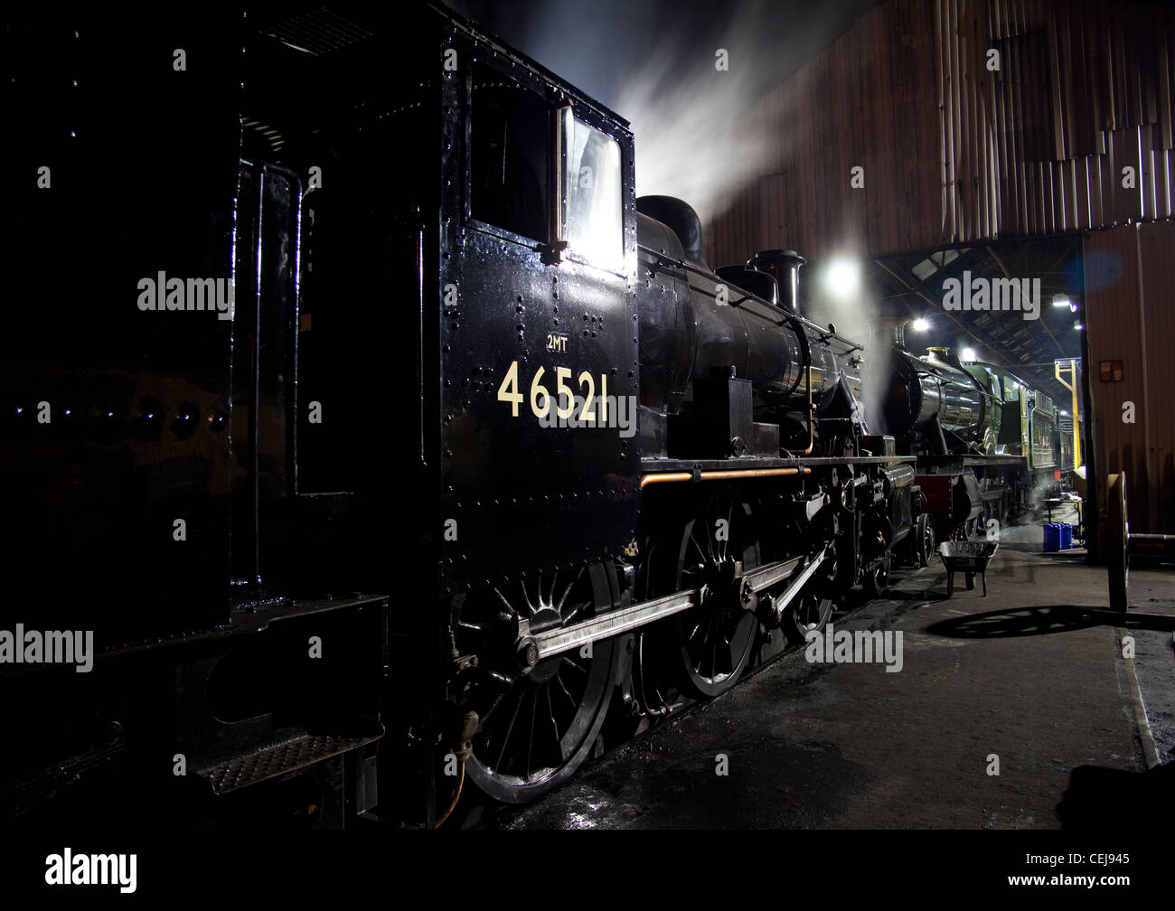 Steam locomotives engine shed on hi-res stock photography and images ...