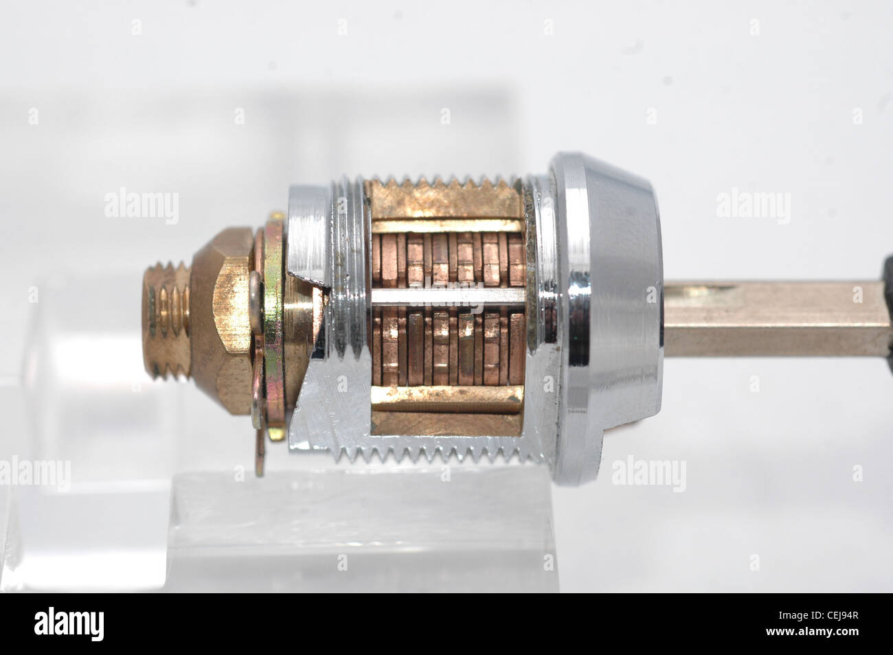 Tumbler Lock Cutaway High Resolution Stock Photography and Images - Alamy