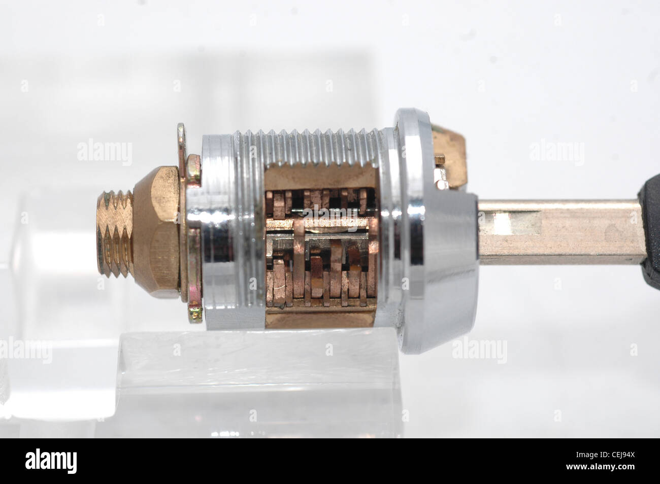 Abloy Executive Cutaway Lock Stock Photo - Alamy