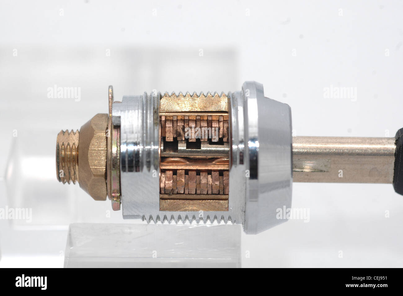 Tumbler Lock Cutaway High Resolution Stock Photography and Images - Alamy