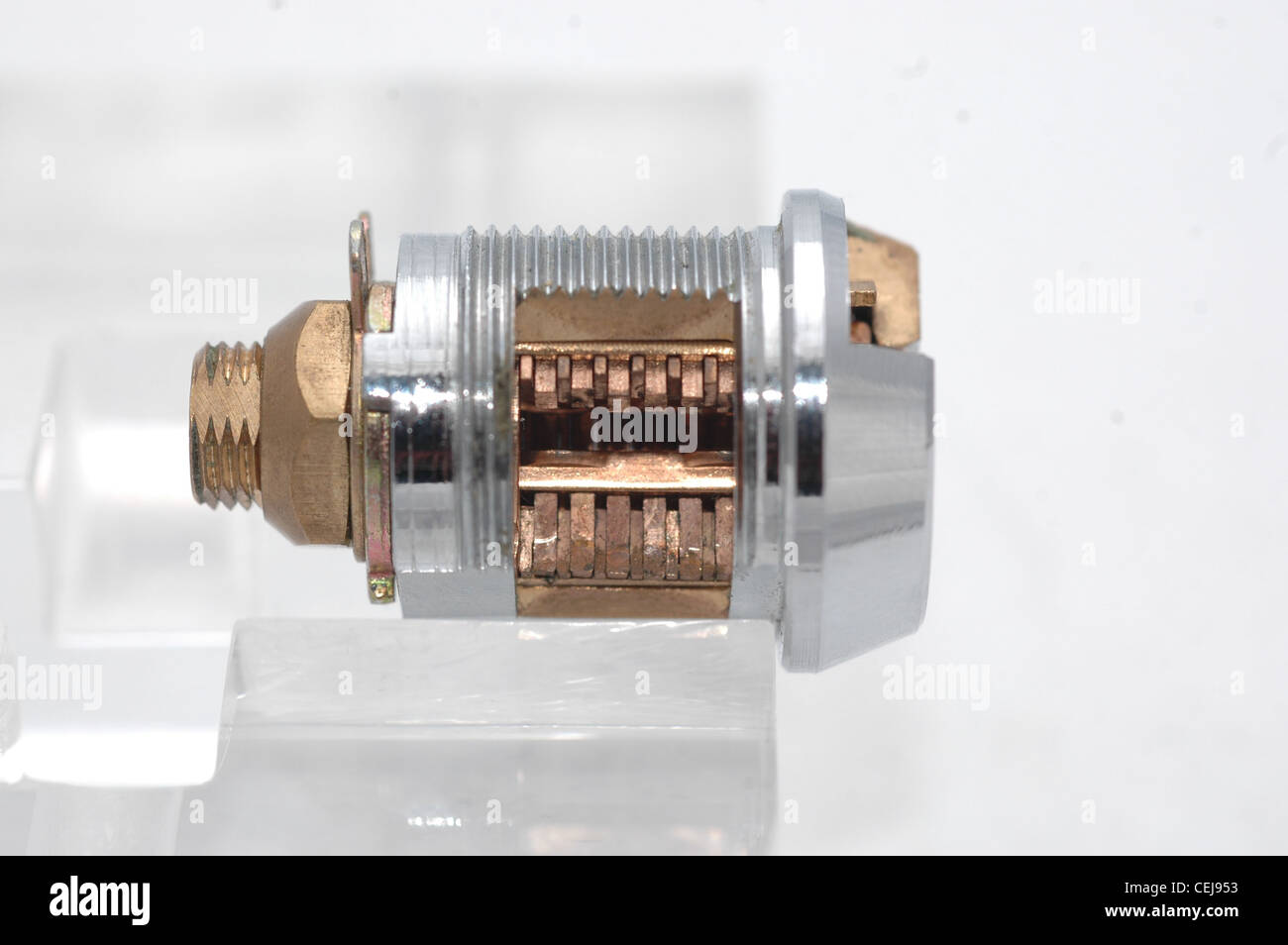 Abloy Executive Cutaway Lock Stock Photo - Alamy