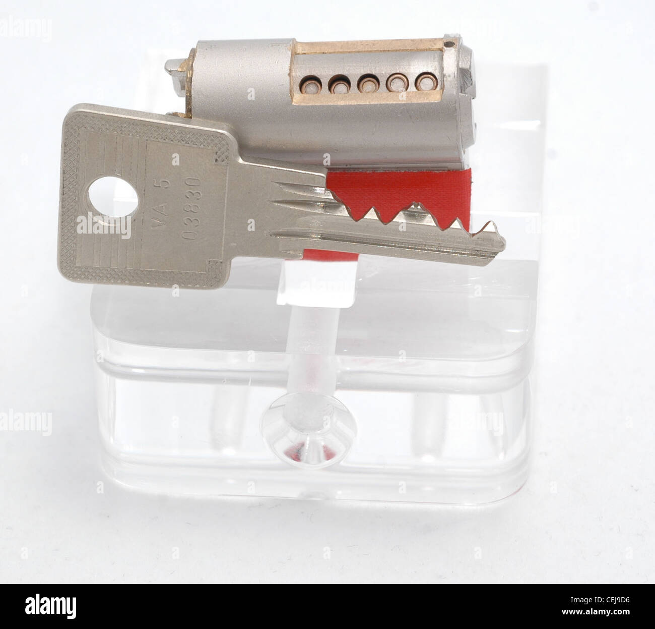 Cutaway lock hi-res stock photography and images - Alamy