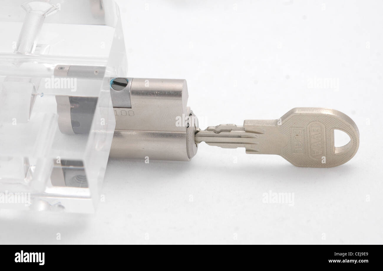 Tumbler Lock Cutaway High Resolution Stock Photography and Images - Alamy