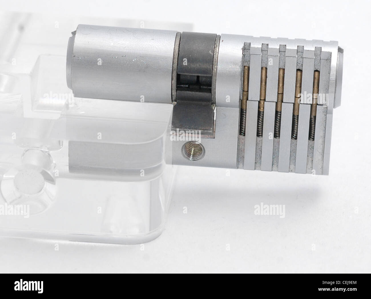Tumbler lock cutaway hi-res stock photography and images - Alamy