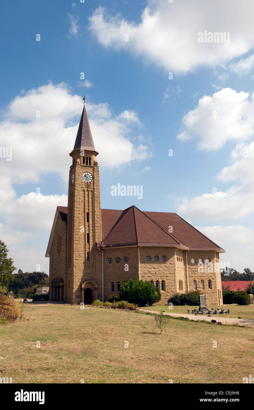 Sandstone Church in Lindley,Mpumalanga Stock Photo - Alamy