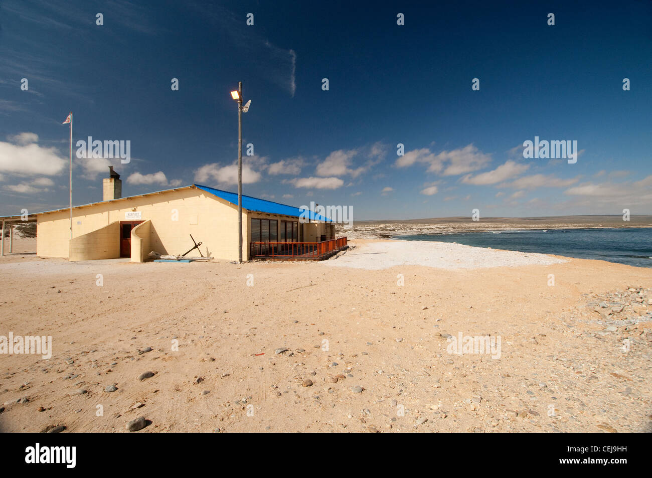 Building on beach at Port Nolloth,Northern Cape Stock Photo - Alamy