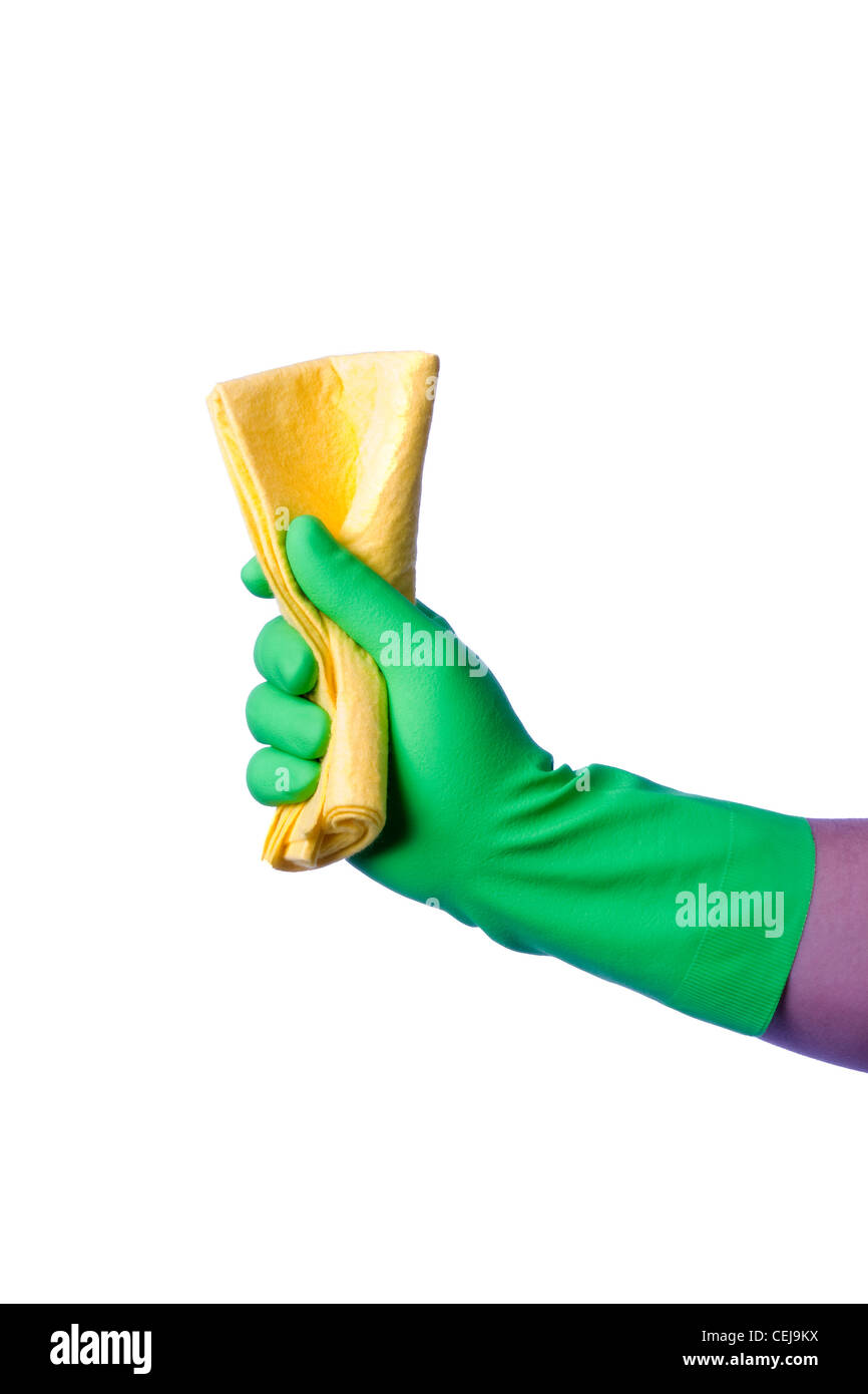 Cleaner hand Cut Out Stock Images & Pictures - Alamy