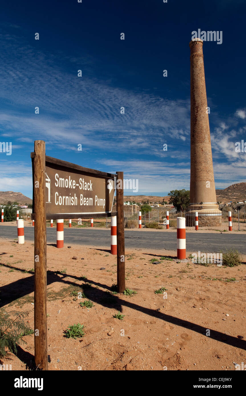 Monument: Cornish Beam Pump and Smoke Stack built for copper mining in ...