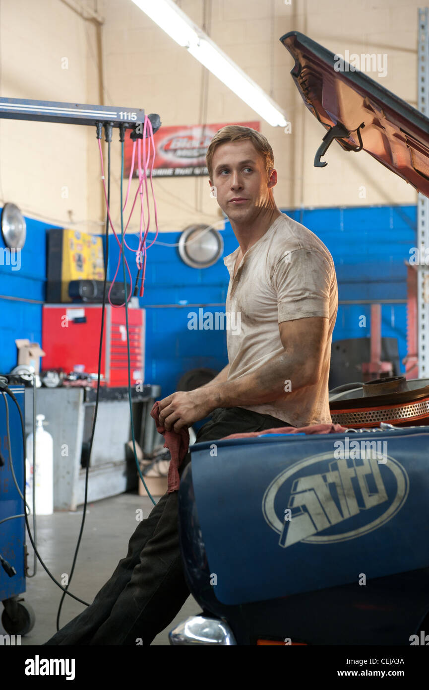 Mysterious hollywood stuntman mechanic getaway hi-res stock photography ...