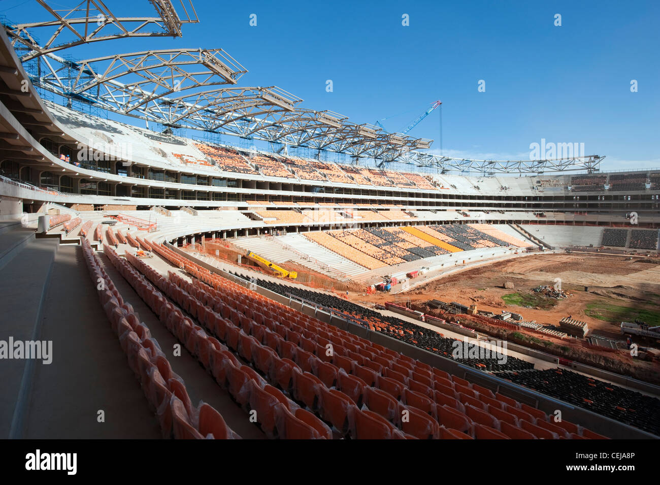 Construction of stadium hi-res stock photography and images - Alamy