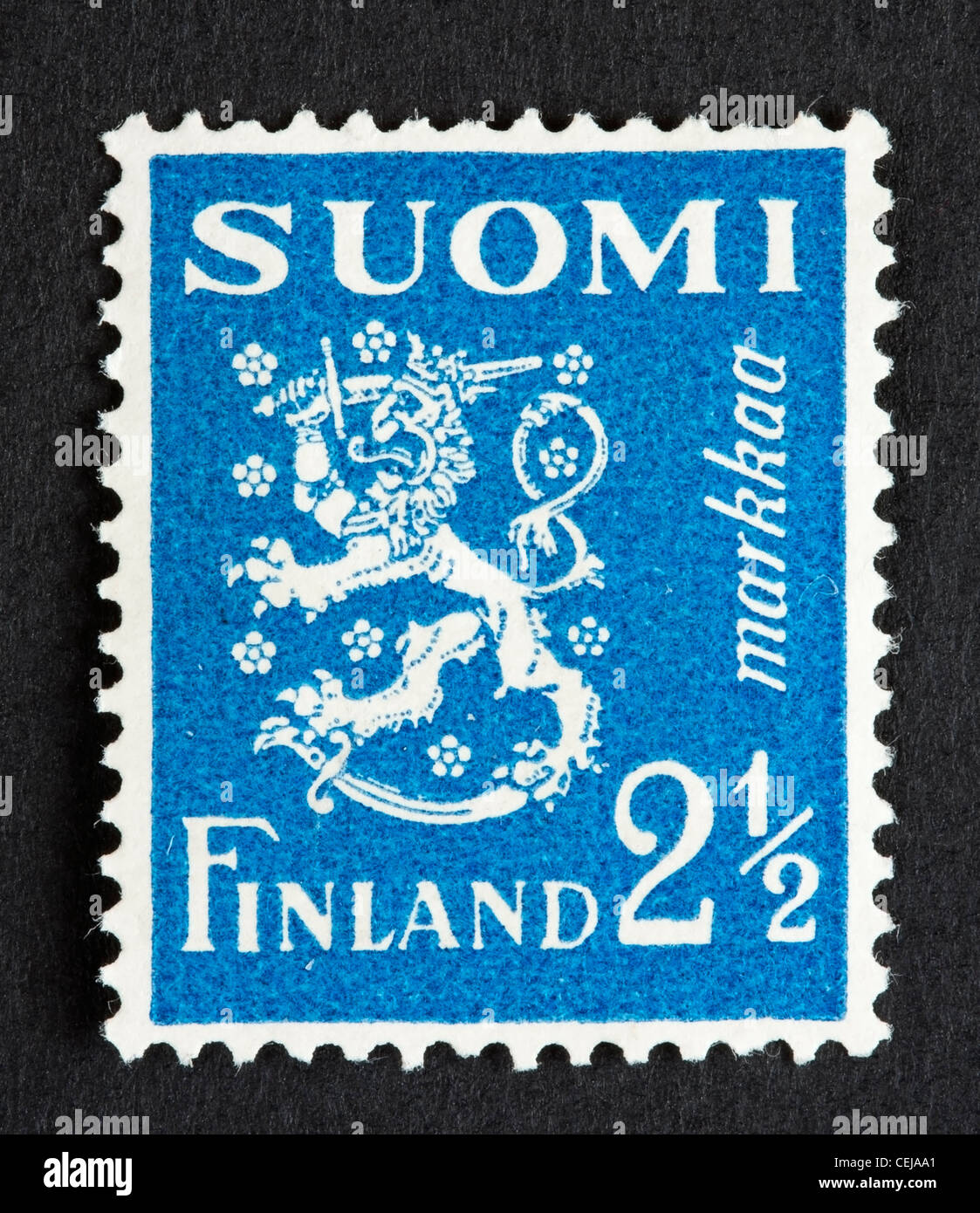 Finnish postage stamp Stock Photo - Alamy