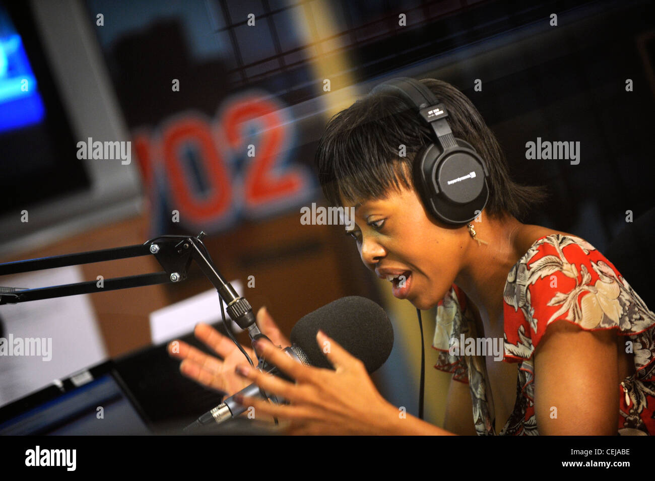 Radio 702 dj hi-res stock photography and images - Alamy