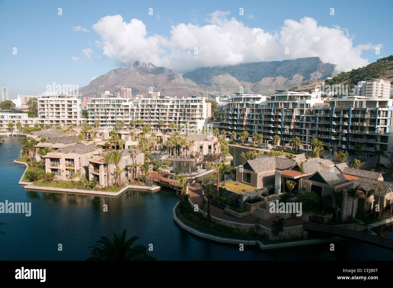 View of Island Accommodation,Waterfront,Cape Town Stock Photo - Alamy