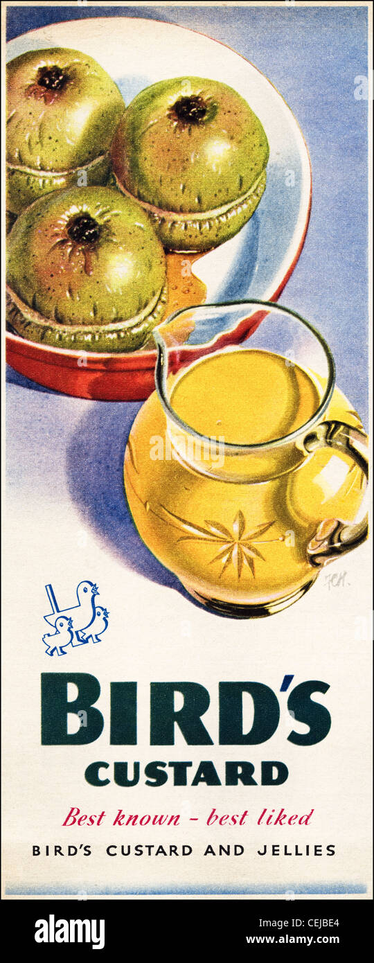 Original advertisement in 1940s period magazine advertising BIRD'S ...
