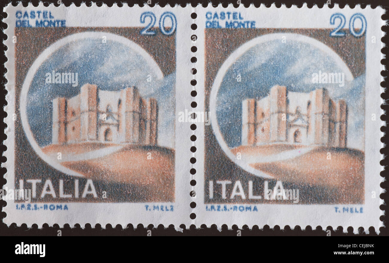 italian postal stamps Stock Photo - Alamy