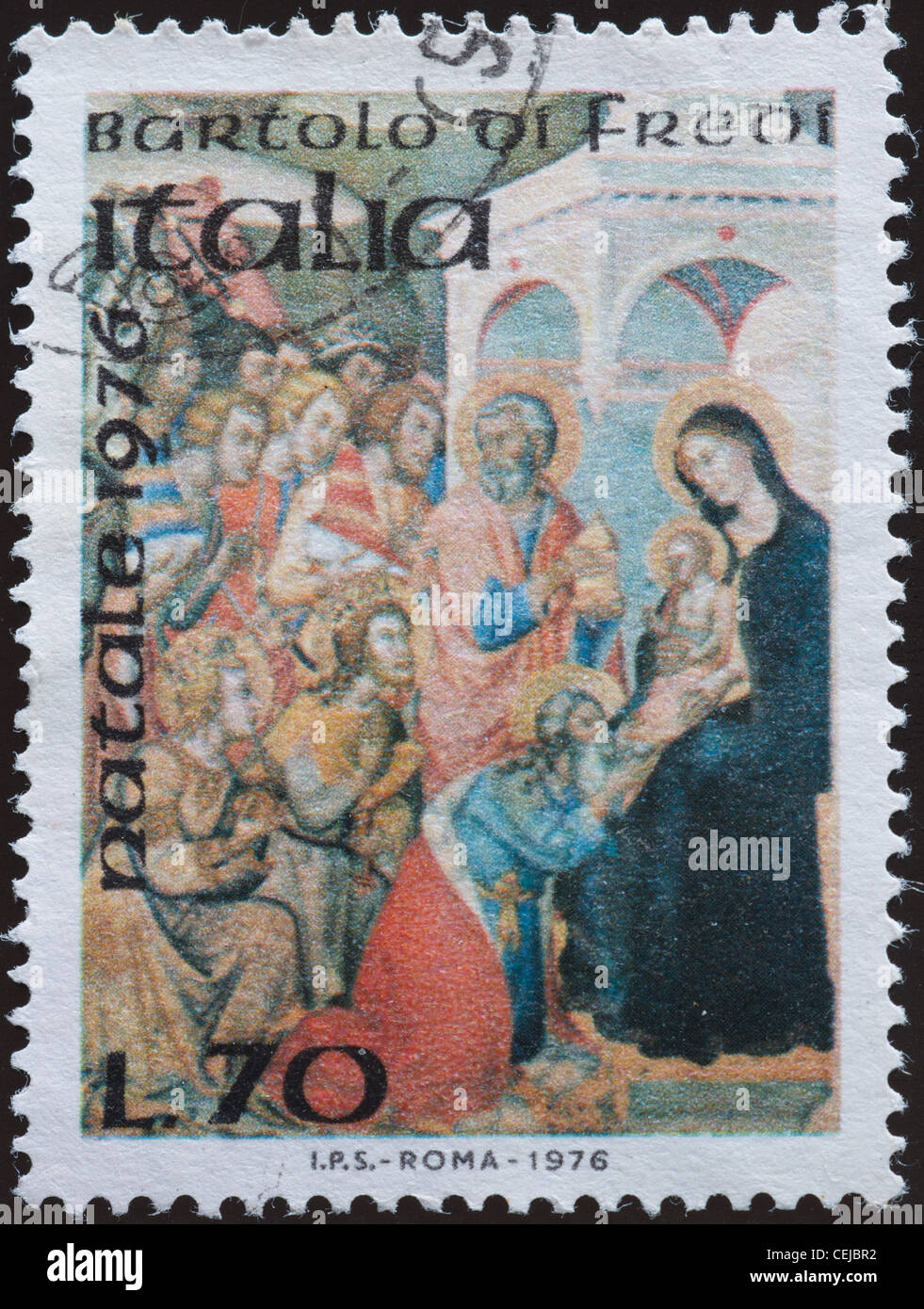 italian postal stamps Stock Photo - Alamy