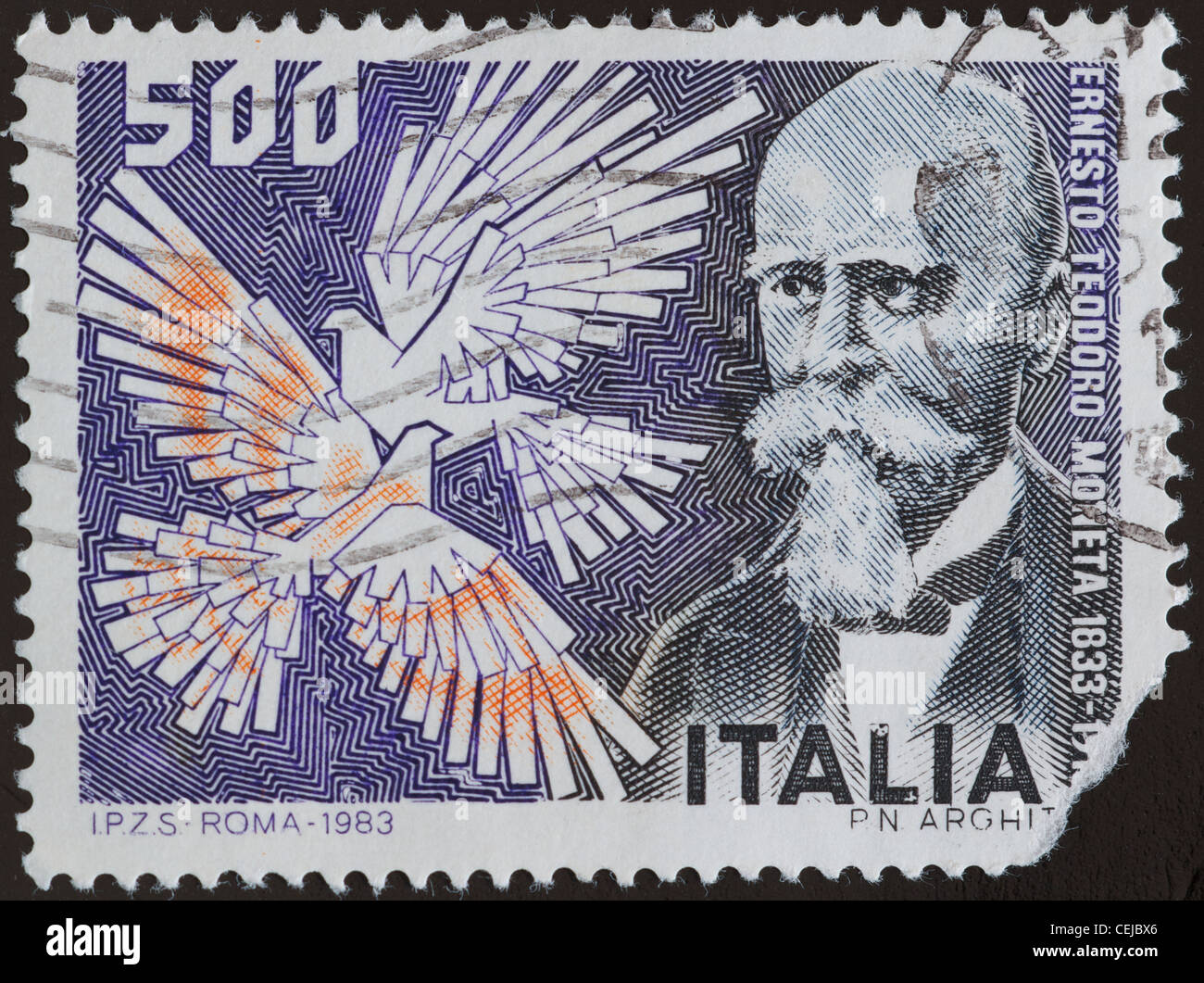 italian postal stamps Stock Photo - Alamy