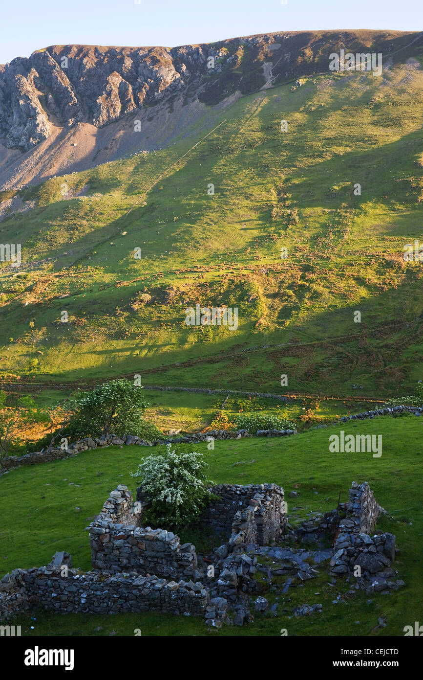 Wales, Gwynedd, Snowdonia National Park, Derelict Ruins of Old ...