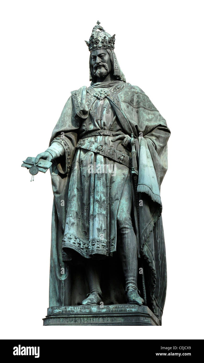 King charles iv statue hi-res stock photography and images - Alamy