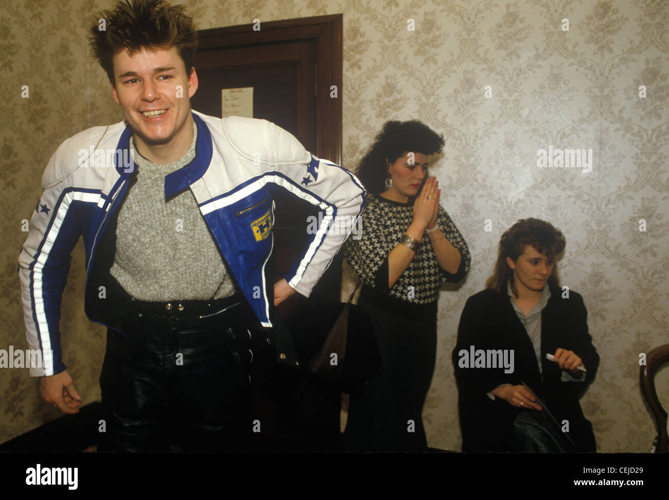 1980s band hi-res stock photography and images - Alamy