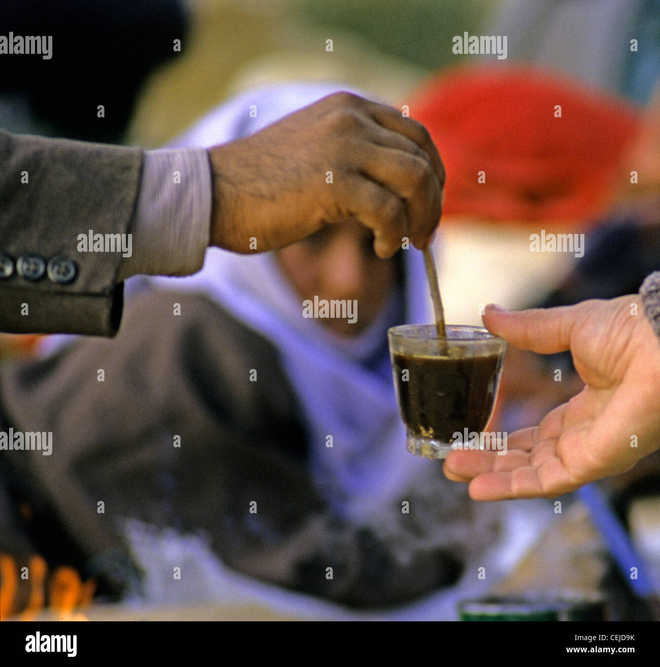 Arab Bedouin desert nomad Stock Photo - Alamy