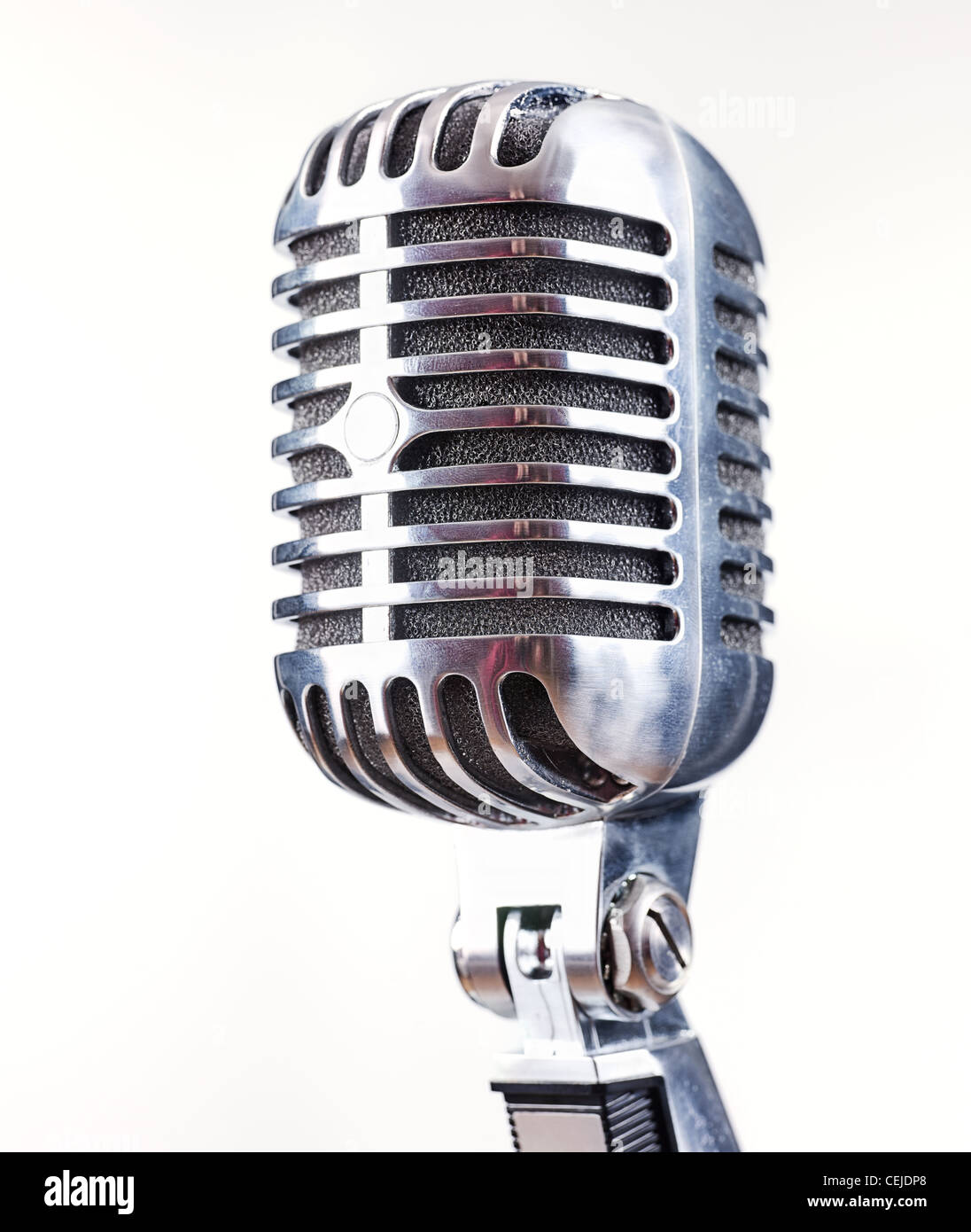 Microphone stand retro hi-res stock photography and images - Alamy