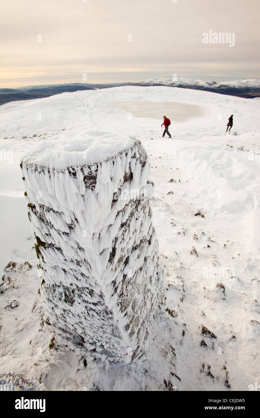 The summit of Red Screes in the Lake District, UK Stock Photo - Alamy